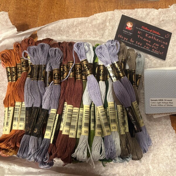 DMC NEW COLORS Embroidery Floss #1 to #35, Embroidery Threads, Dmc ...