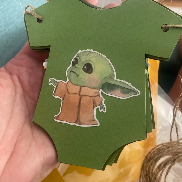 Baby Alien Child Onesie Garland - Baby Alien Baby Shower - the Child ...