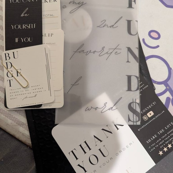 NEUTRALS CYBER MONDAY Tracker Matte Vellum - Etsy