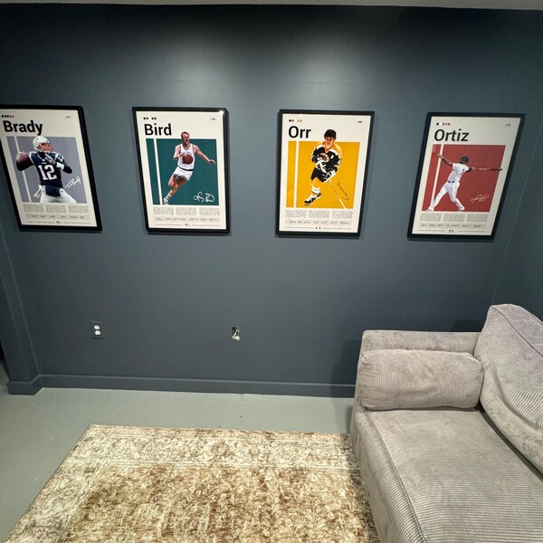 Drew Brees Poster, New Orleans Saints Print, NFL Wall Art, Football ...