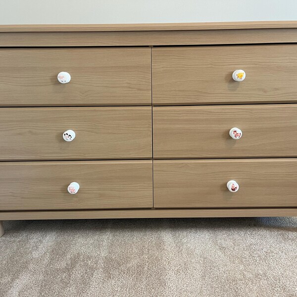 Farm Animals Drawer Knobs, Drawer Knobs, Furniture Knobs, Door Knobs ...