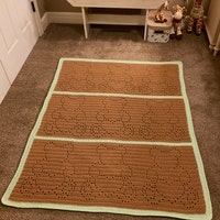 Arthur Blanket | Filet Crochet Blanket Pattern | Baby Blanket Crochet ...