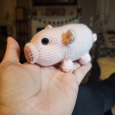 Crochet Pig Pattern Realistic Crochet Baby Pig Pattern Crochet Baby ...