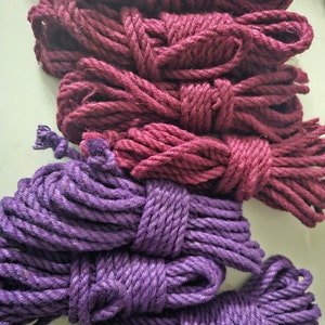 Purple Shibari Rope Bondage Kit - Etsy