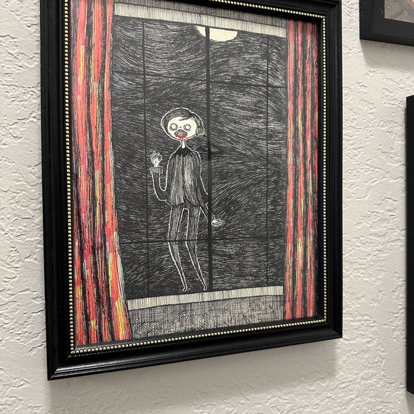 Danny Glick Fine Art Print | Salem's Lot | Horror Art | Vampire Art ...