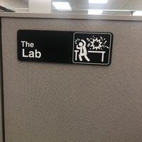 The Lab Sign Laboratory 3D Printed Sign Lab Door Sign Lab Wall Decor ...