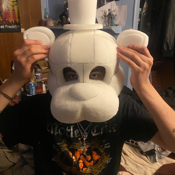 Freddy Foam Head Base (five Nights at Freddy’s) - Etsy