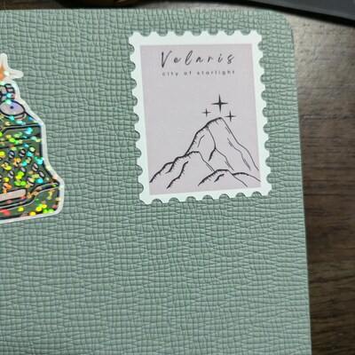 Velaris Stamp Sticker VINYL STICKER City of Starlight ACOTAR Sarah J ...