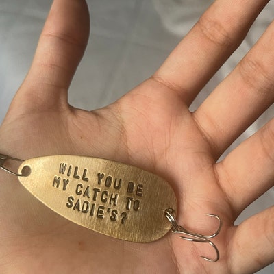 Personalized Will You Go to Prom With Me Fishing Lure Unique Prom Gifts ...