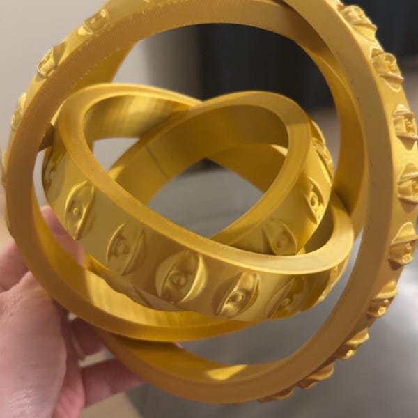 Biblically Accurate Angel Spinning Ornament - Etsy