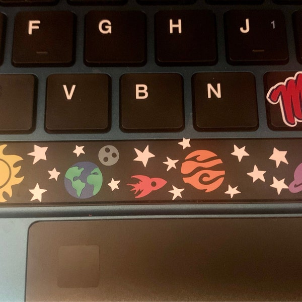 Classic Space Bar Sticker SEPARATE PIECES / Space Bar Vinyl Decal ...