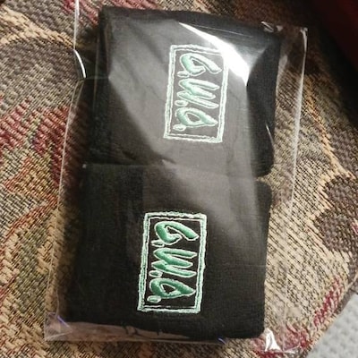 Custom Sweatband Wristband Quality One Personalized Embroidered 3 Inch ...