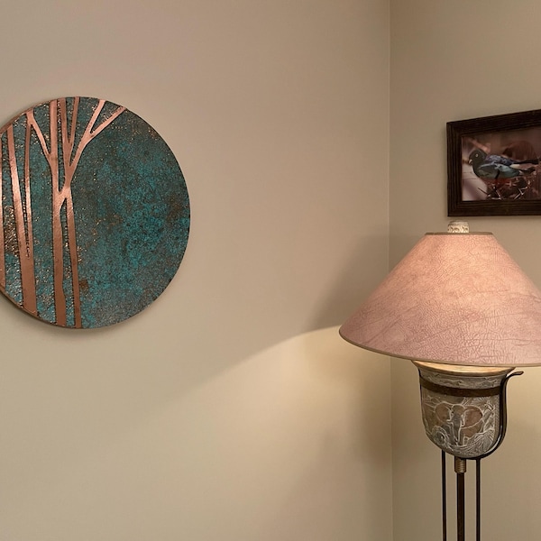 Rustic Copper Wall Decor | Farmhouse Decor | Copper Wall Art | Wall Art ...