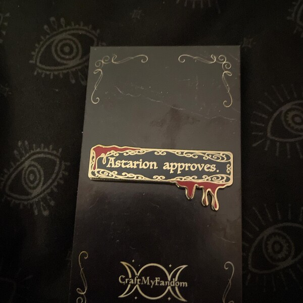 BG3 Companion Approval Badge Enamel Pins | Astarion, Karlach, Gale ...