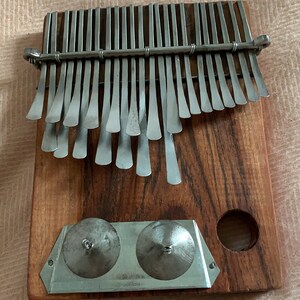 37 Key Shona Njari ELECTRIC Mbira Triple Sensor Pickup Finger Piano ...