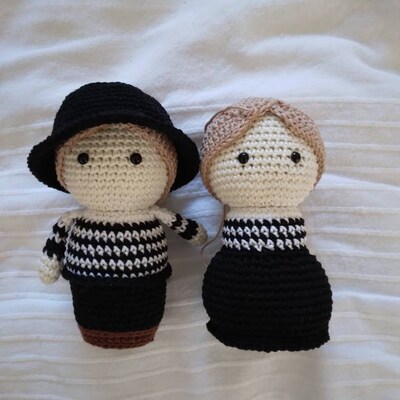 Breizh Couple / Bigouden Crochet Patterns by Noobieonthehook - Etsy