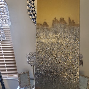 RHINESTONE WALL ART Crystal Wall Art Trendy Affordable - Etsy