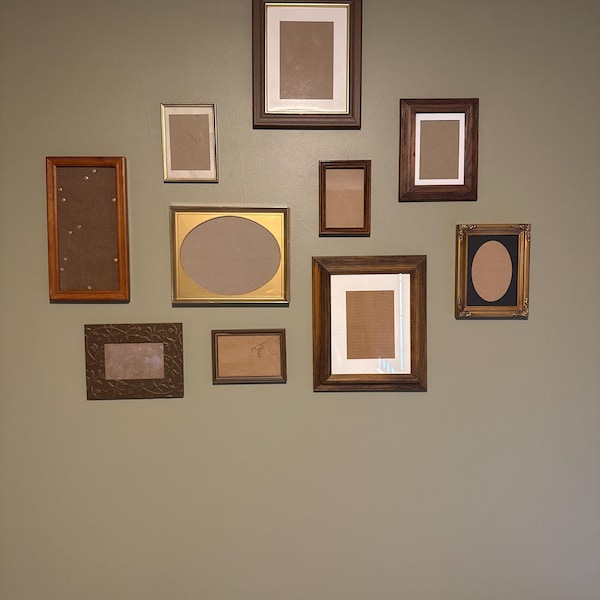 Gallery Wall Frames | Assorted Frame Bundle | Vintage Picture Frames ...