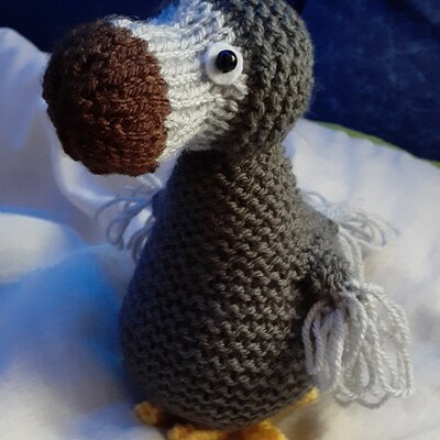 Dodo Knit Kit All You Need to Knit a Cute Dodo Dora the Dodo Knitting ...