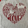 Love SVG Valentine Heart Svg File for Cricut, Love Lettering SVG Word ...