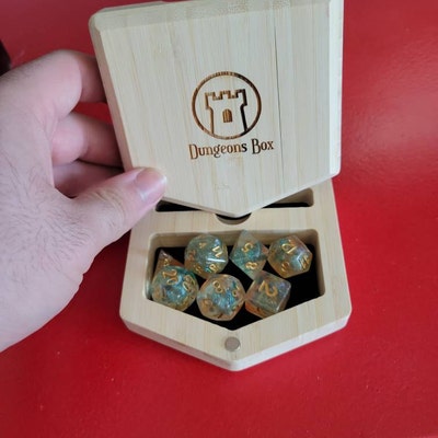Dungeons Box™ D&D Dice Box USA Made Hero Dice Vault - Etsy