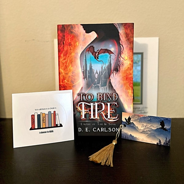 To Bind Fire (empire of Ash and Song Book 1 Signed Copy) - Etsy