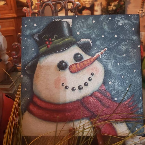 Primitive Folk Art Rooster Painting * Fence Rail Art * OOAK - Etsy