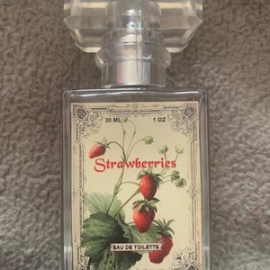 Strawberry Perfume Spray Eau De Toilette Water Toilet Fruit Red Berries ...