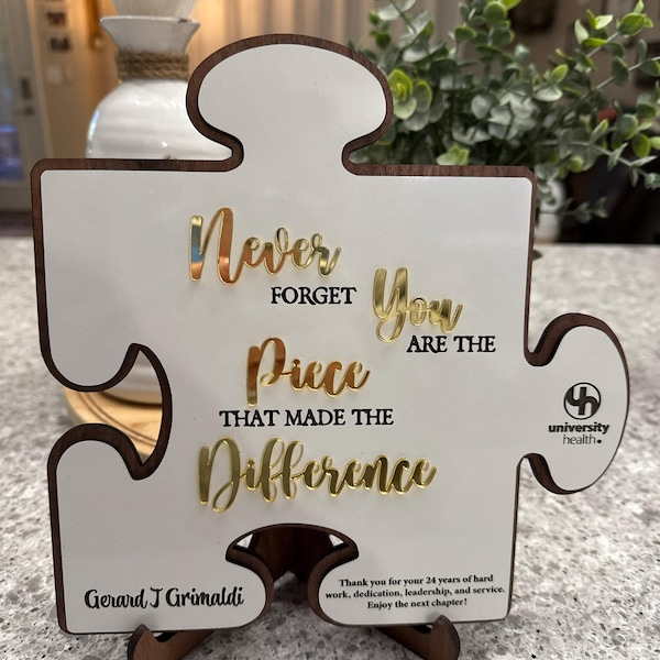 Teacher Recognition Gift, Teacher Appreciation, Educator Gift ...