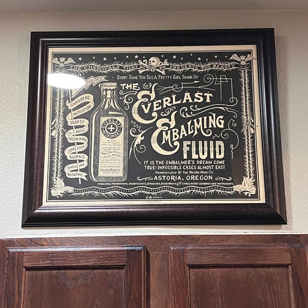 Everlast Necromort Embalming Fluid Mortician Undertaker Burial ...
