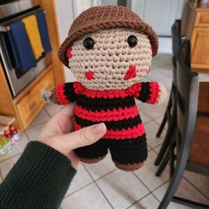Pattern Only Halloween Horror Icon Inspired Jason Crochet Amigurumi ...