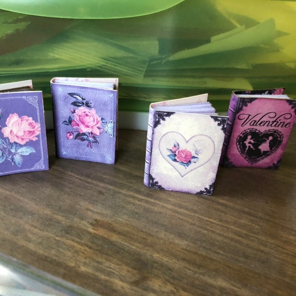 Love Mini Books, Junk Journal, Charm, Valentine's Day, Gift for Him ...