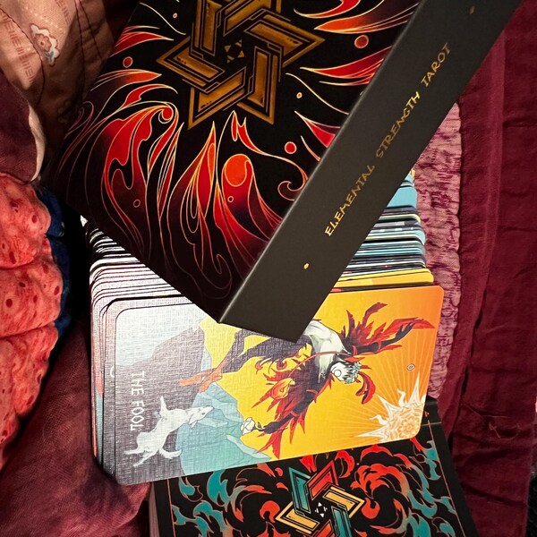 Ragnarok -- Sunset Sea Tarot Dice - Etsy