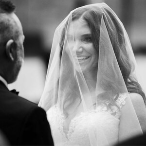 Petra Embroidered Wedding Veil Floral Wedding Veil - Etsy