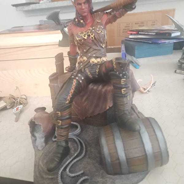 Princess Zalda the Legend of Zelda 3D Printed and Hand Painted Figure ...