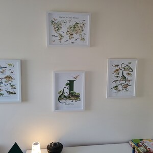 PRINTABLE, Kids Ocean World Map, Sea Life Ocean Print, Children's World ...