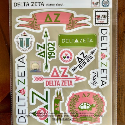 Omega Phi Alpha Decal Set 3 Matching Decals Ophia Bee and Greek Letters ...