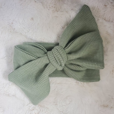 Baby Bow PDF Pattern, Baby Bow Headband Sewing Pattern, Big Bow ...