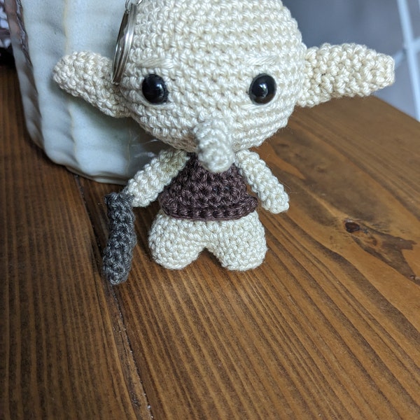 Baby Dobby Keychain - Amigurumi Crochet Pattern - PDF File English - Etsy