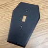 Coffin Light Switch Cover / Gothic Home Decor / Spooky Halloween Switch ...