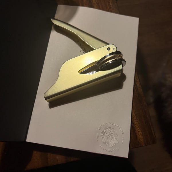 Personalized Book Embosser/custom Book Embosser/from the Library of ...