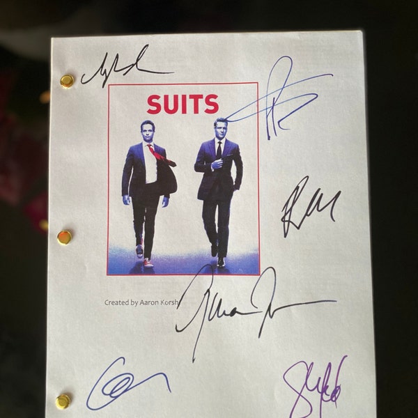 Friends the One With the Flashback Episode TV Script Autographed: David ...