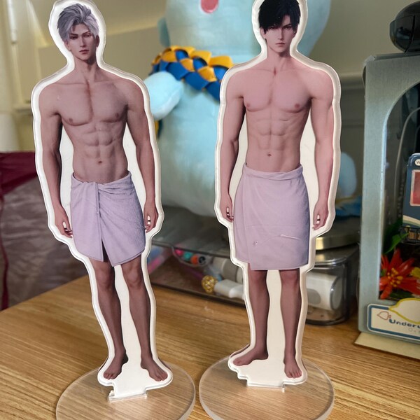 Love and Deepspace Acrylic Standee Xavier Zayne Rafayel Sylus Bath ...