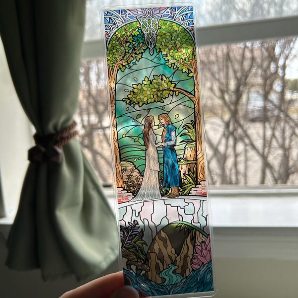 Xaden Violet Fourth Wing Stained Glass Bookmarks (transparent Bookmark ...