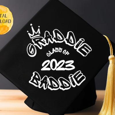 Graduation Cap Topper Mockup Black Graduation Cap Mock Up - Etsy