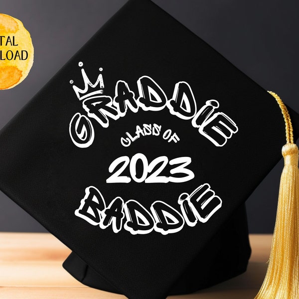 Graduation Cap Topper Mockup, Black Graduation Cap Mock Up, Graduation ...