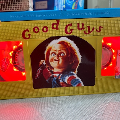Retro VHS Lamp Chucky the Good Guys Child's Play Inspired - Etsy UK