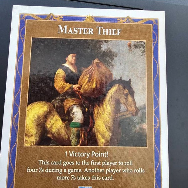 TTM Longest Turn Game Card Compatible With Catan's Settlers of Catan ...