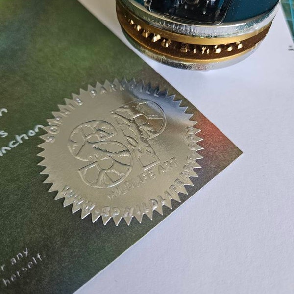 Personalized Logo Embosser Stamp, Custom Embossing Stamp, Embossing ...