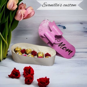 Heart Concha/ Pan Dulce Box Digital File /svg Silhouette - Etsy